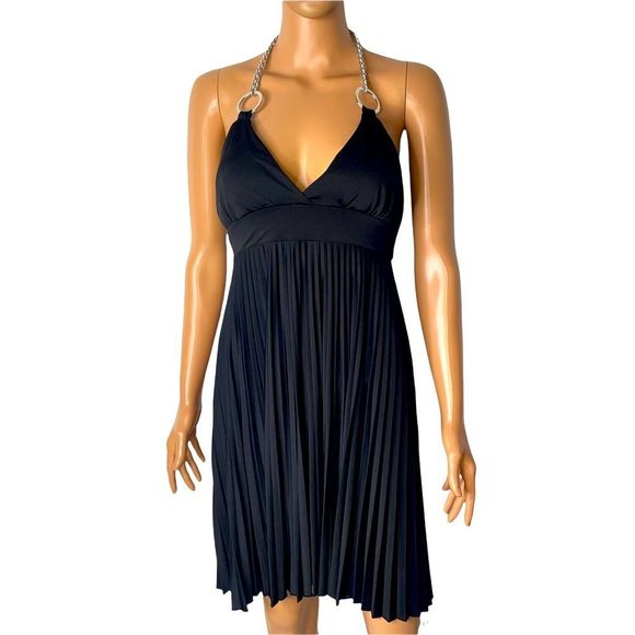 Speechless | Dresses | Speechless Dress Black Fit Flare Halter Dress ...